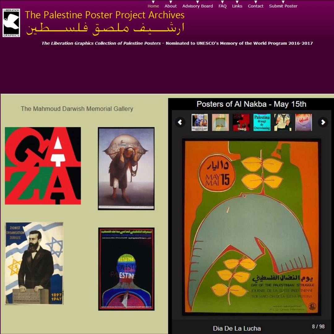 The Palestine Poster Project Archives | مدونة مكتبة الدراسات الاسلامية ...