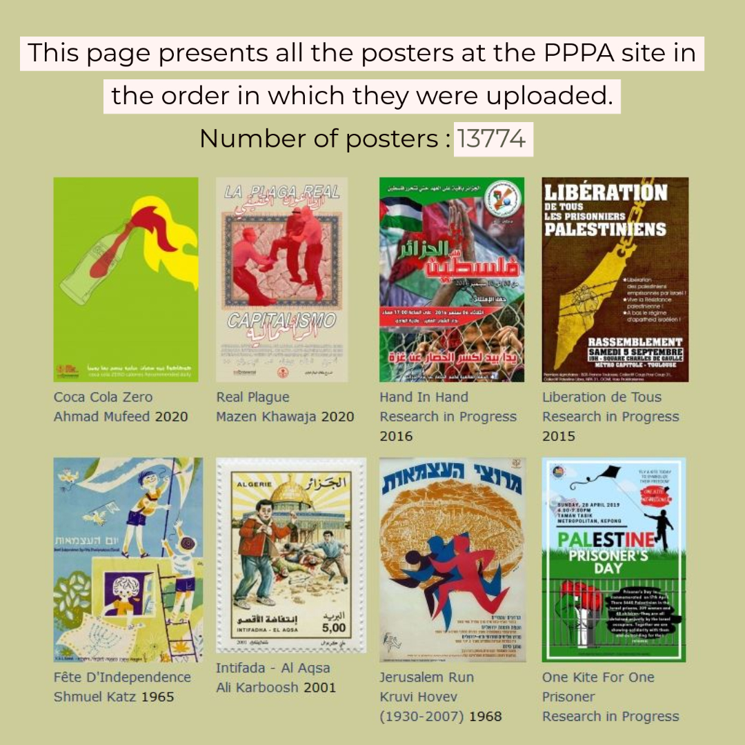 The Palestine Poster Project Archives | مدونة مكتبة الدراسات الاسلامية ...