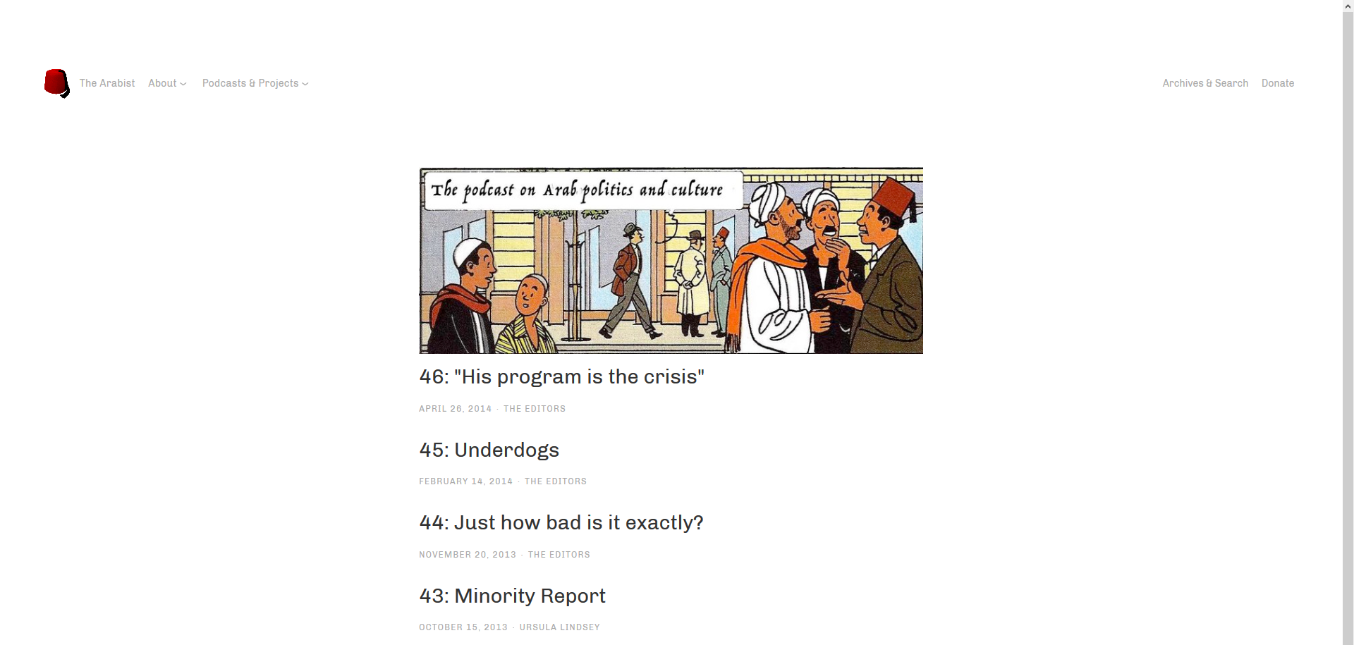 The Arabist | مدونة مكتبة الدراسات الاسلامية في جامعة مكغيل