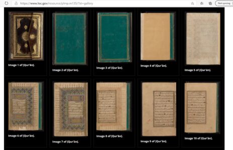 Two valuable collections of Islamic materials @Library of Congress ...