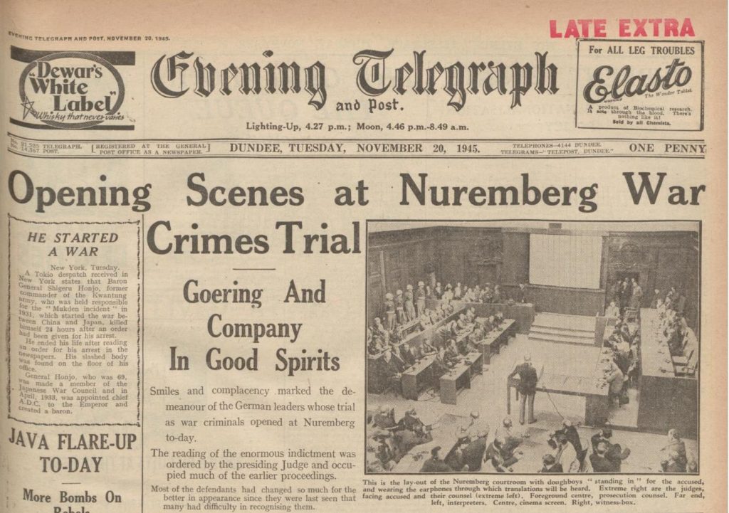 New Exhibition: Remembering the Nuremberg Trials: 70 Years Later ...